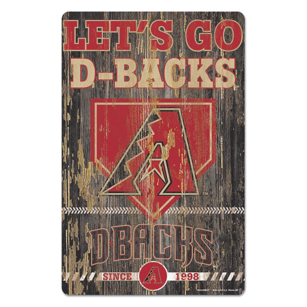 Arizona Diamondbacks Sign 11x17 Wood Slogan Design | Walmart Canada