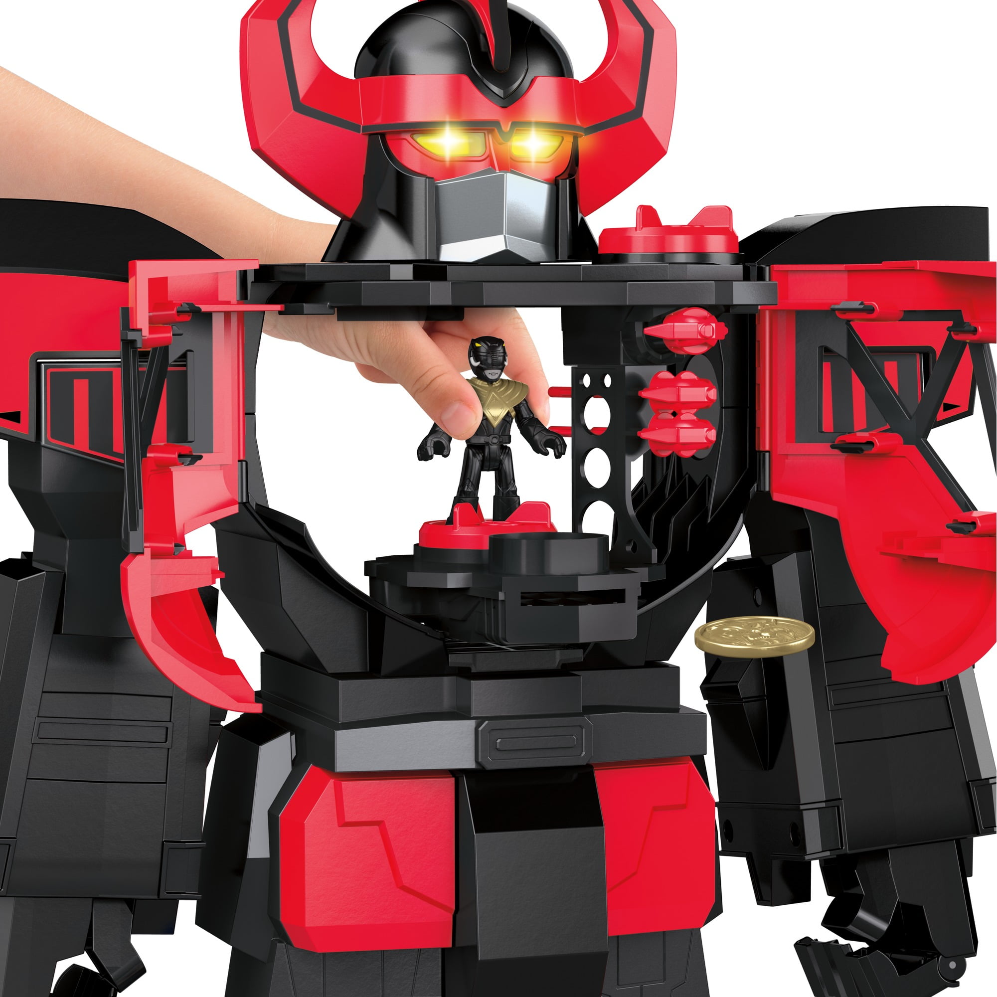 Mighty Morphin Power Rangers Imaginext Morphing Megazord Commercial ...