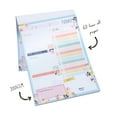 Pukka Pads Daily Planner Pad - Ditzy Floral - Pack 6 - Walmart.com