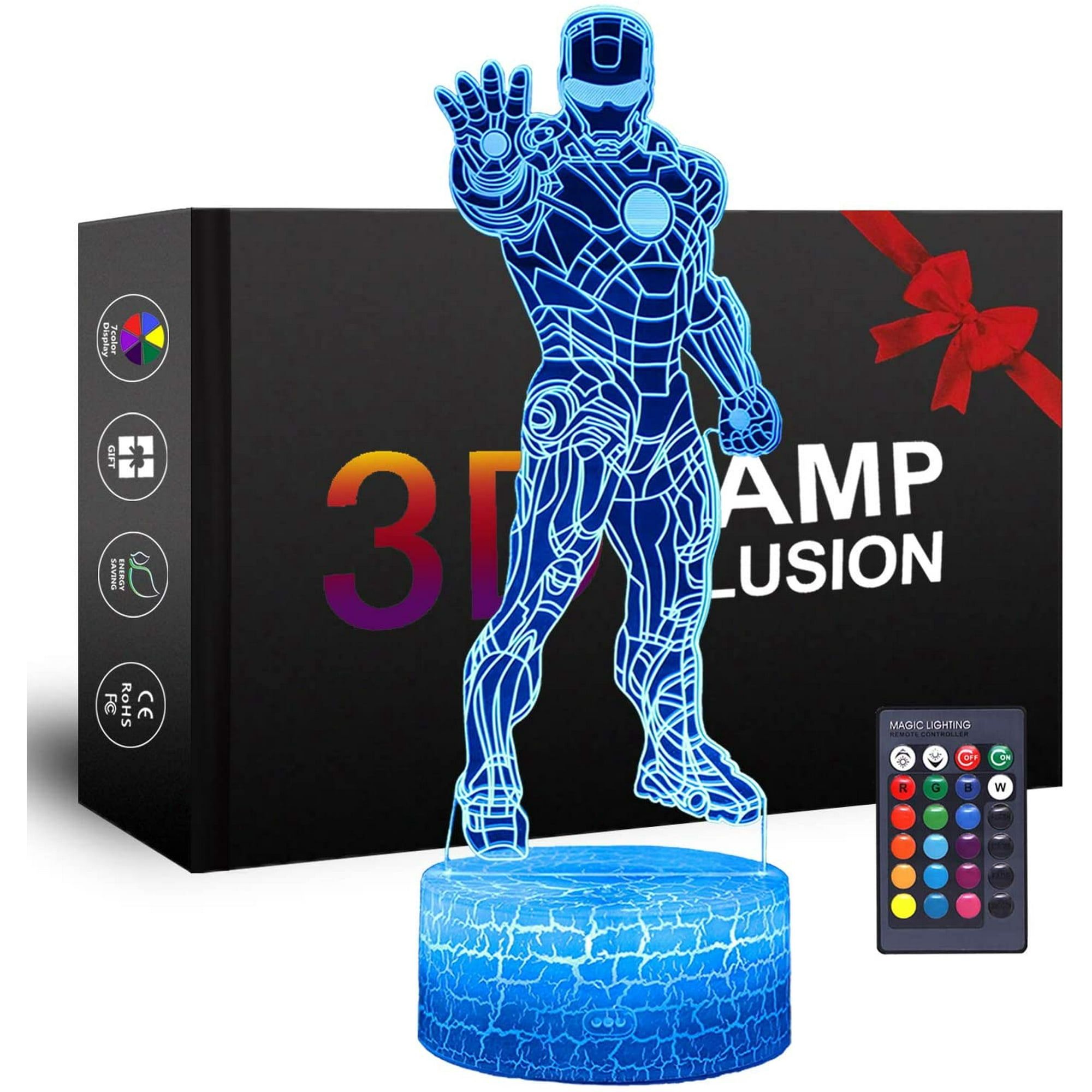 Click here for Fybto Iron Man 3d Night Light  Baby Night Light Wi... prices