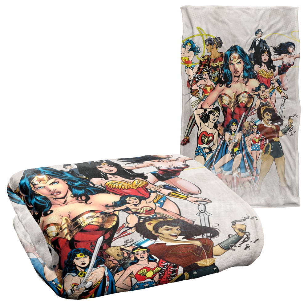 Click here for Officials Wonder Woman 75th Collage Silky Touch Su... prices