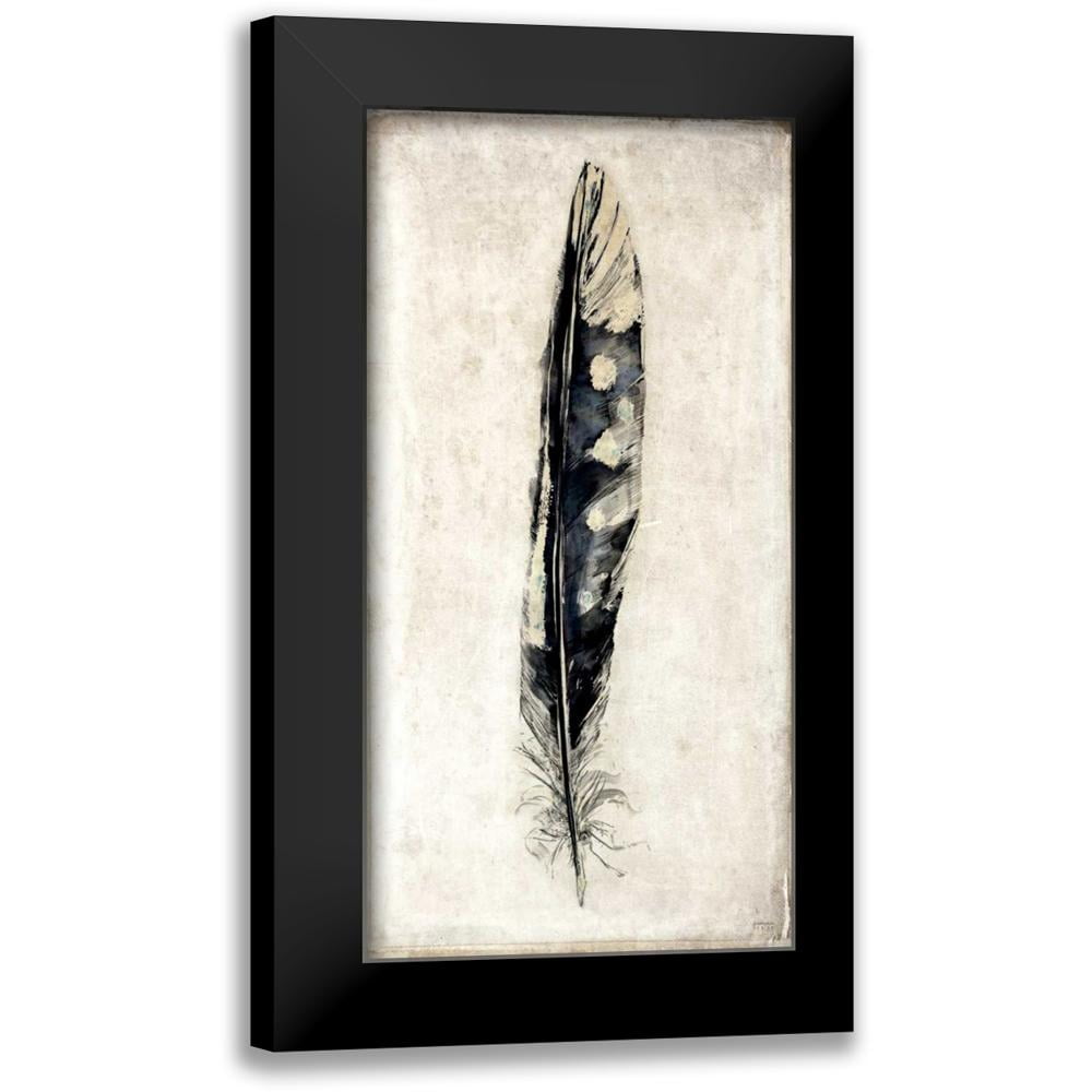 Symposium Design 14x24 Black Modern Framed Museum Art Print Titled ...