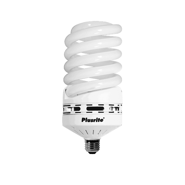 FOCO AHORRADOR PLUSRITE ESPIRAL 65W E26 T5 127V 6500K blanco PLUSRITE ...