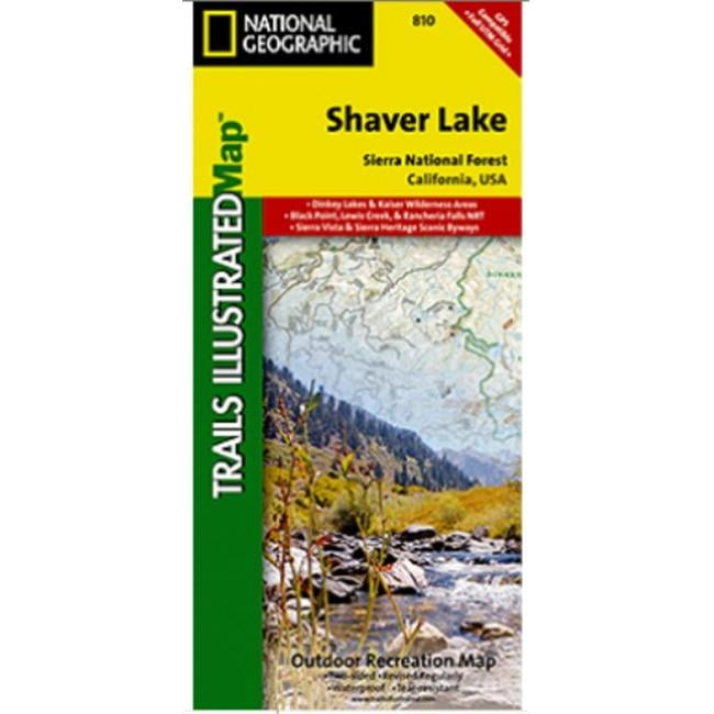 shaver lake / sierra national forest, california (trails illustrated ...