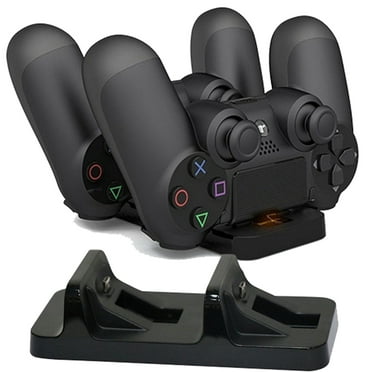 PlayStation PS4 Dual Controller LED Charger Dock Station USB Fast ...