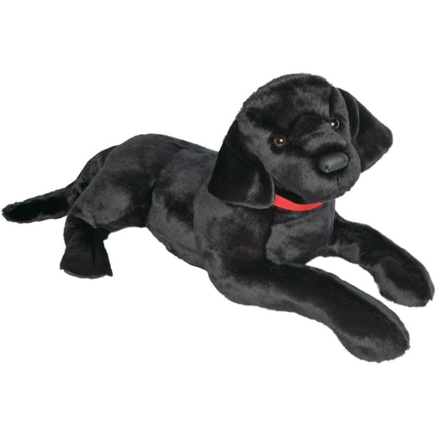 Douglas Dickens Black Lab Large Dog Plush Stuffed Animal | Bodega ...