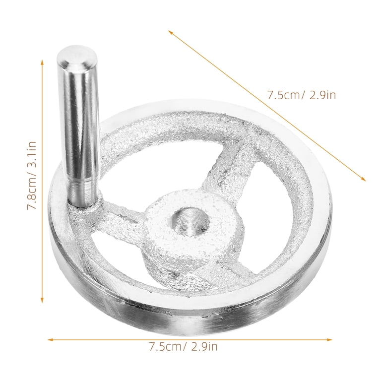 Machine Tool Handle 80mm Bakelite Hand Wheel - Solid Phenolic Resin ...