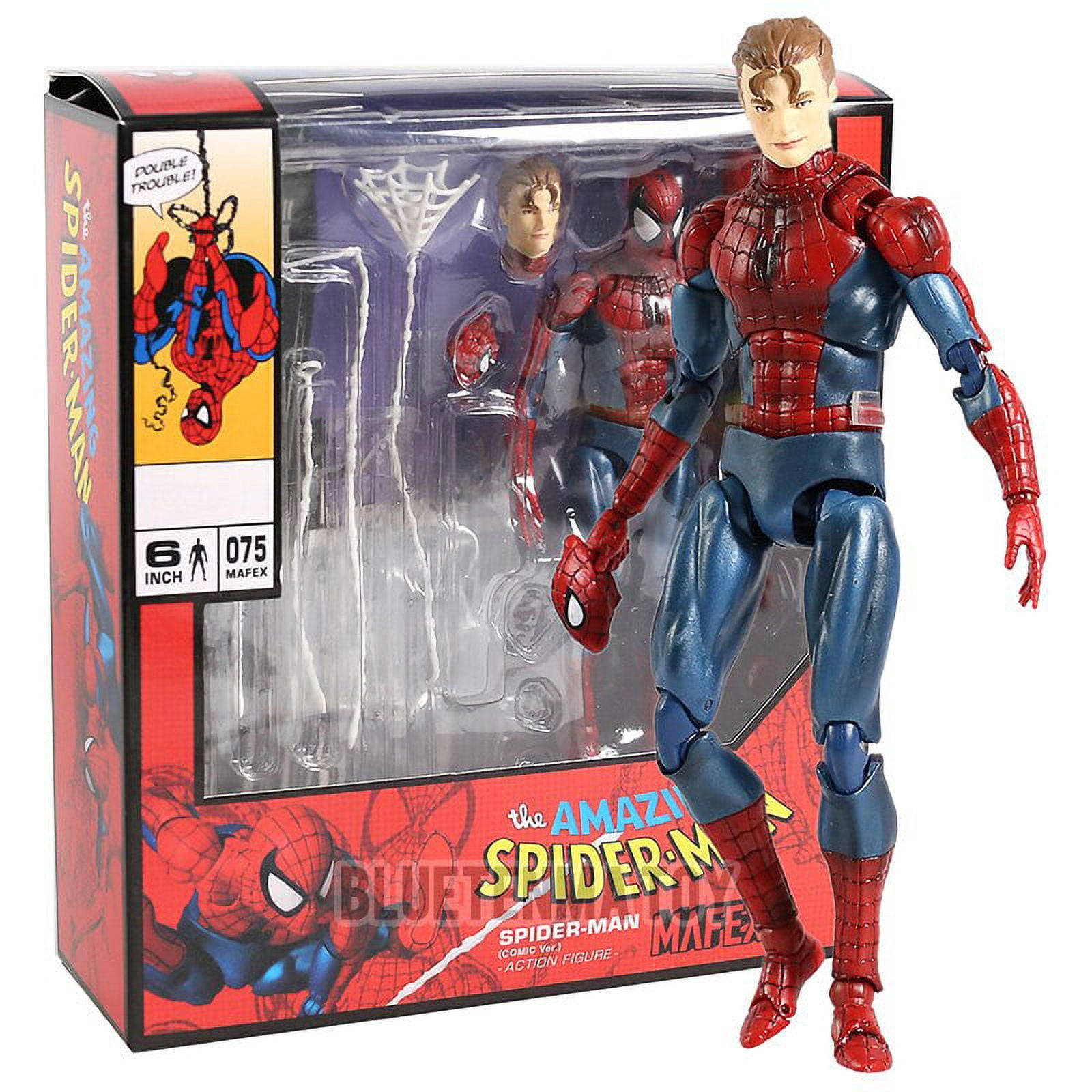 Figuras de acción de Marvel Mafex 075 047 Spiderman 104 Thor 082 ...