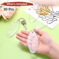 Blank Hotel Keychain Tags [30PCS] - Plastic Rhombus Blank Motel ...