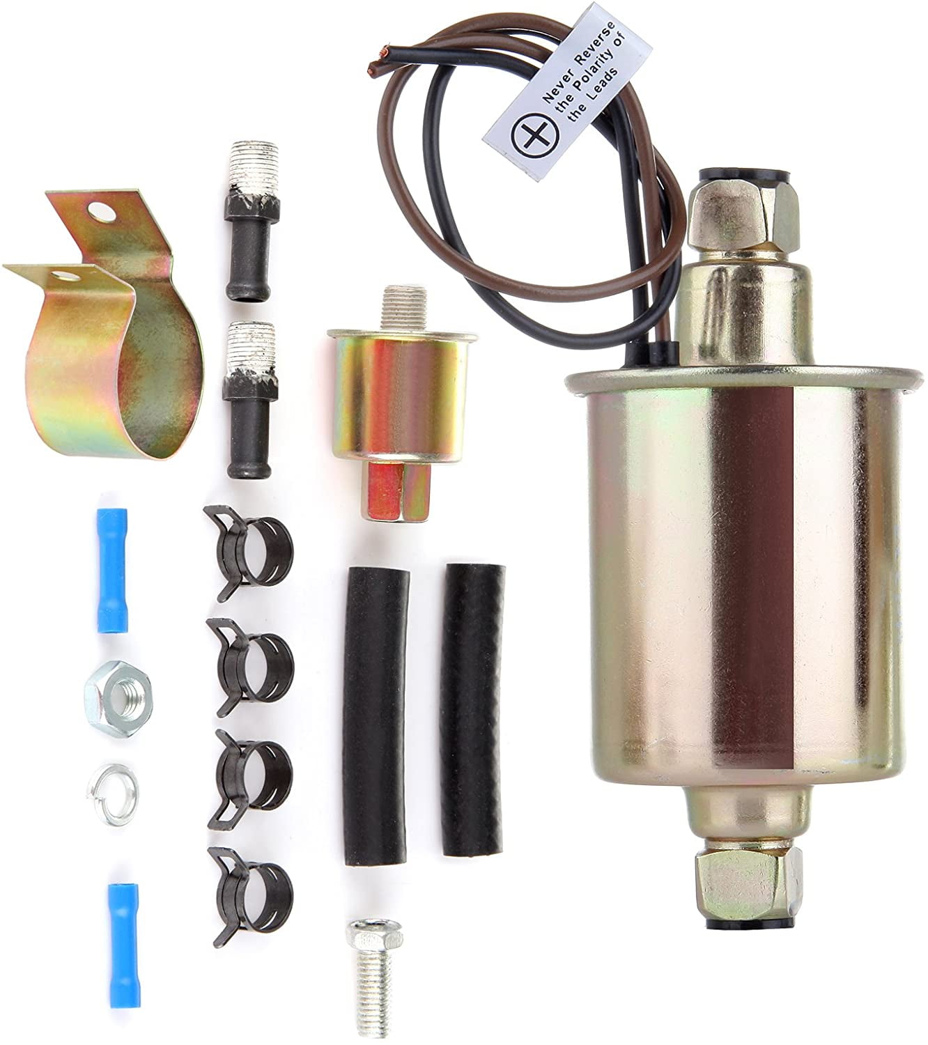 SCITOO E8012S FD0002 P60430, EP12S Universal Electric Fuel Pump 12V Low Pressure Inline Transfer ...