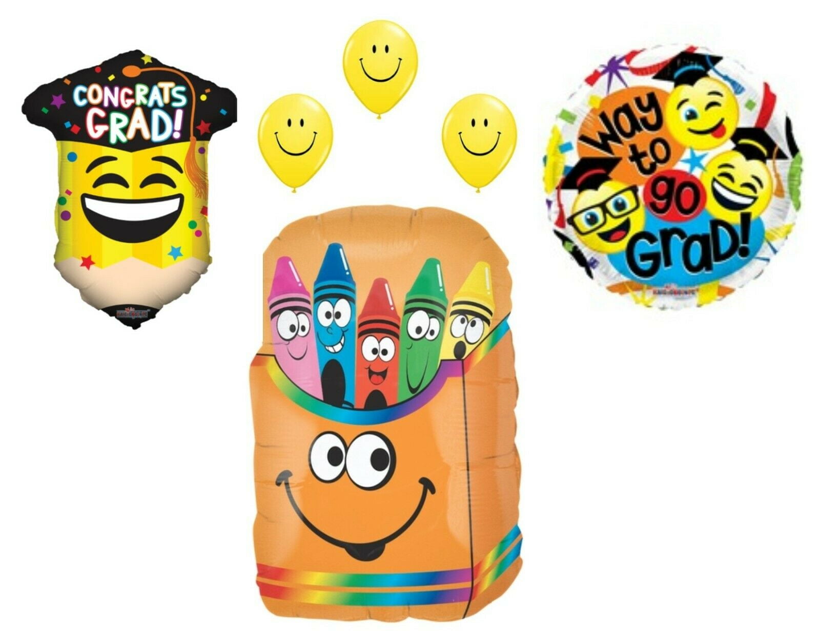 Preschool Kindergarten Graduation Party Balloons Decoration Supplies ...