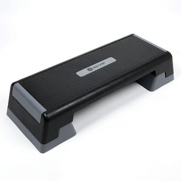The Step High Step Aerobic Platform with High Step Grey Aerobic ...