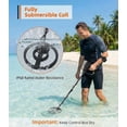 Professional Waterproof Metal Detector for Adults & Kids – 8-Inch High ...