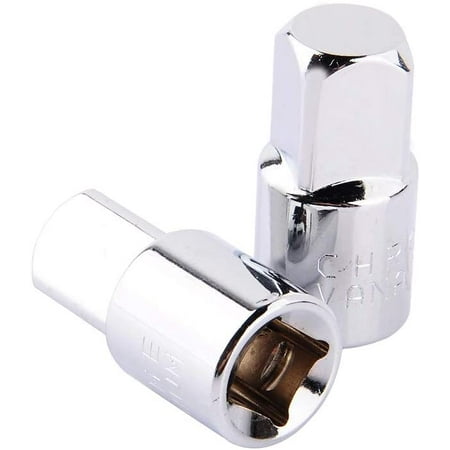 1/2" Head 3/8" Hole Socket Ratchet Converter Reducers Adaptors Tool Set ...