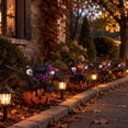 Black Pumpkin Centerpiece with Lifelike Mini Pumpkins and Bendable ...