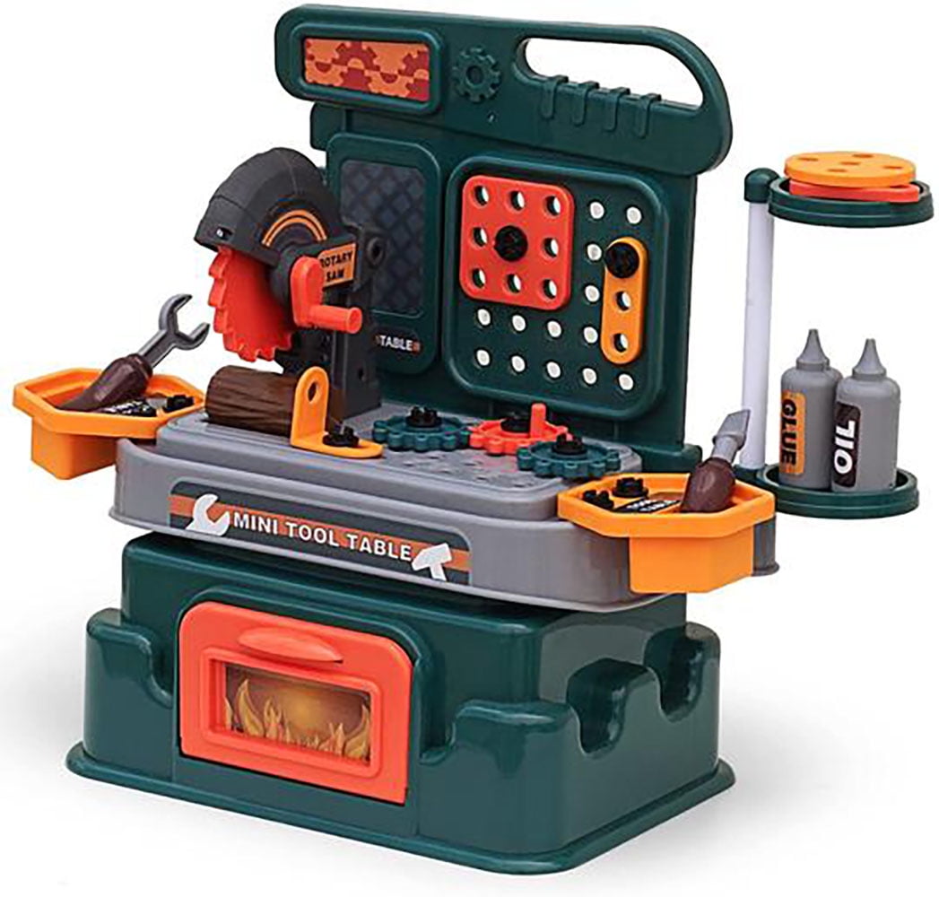 AZ Toys Workbench Construction Play Set, 46 Pieces - Walmart.com