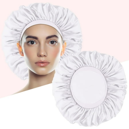 DFC Bonnet en Satin Bonnet en Soie Bonnet de Nuit pour Femmes Extra ...