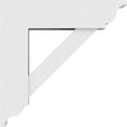 5"W x 18"D x 18"H Standard Traditional Architectural Grade PVC Bracket ...