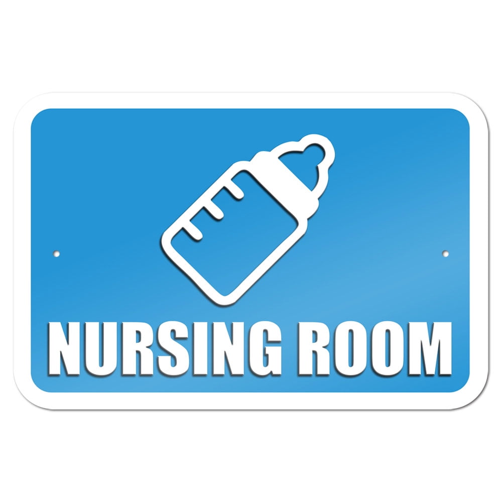 Nursing Room 9" x 6" Metal Sign - Walmart.com