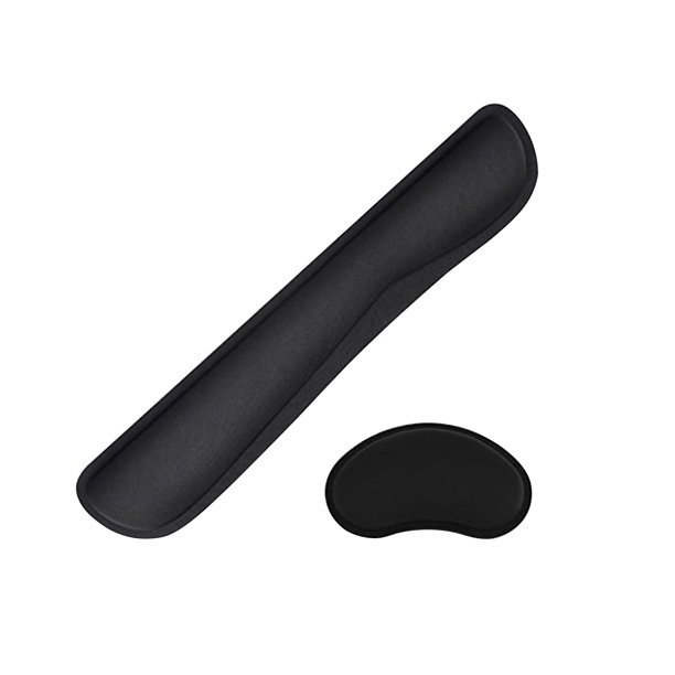 Memory Gel Foam Ergonomic Wrist Rest, Slip And Stain Resistant ...