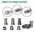 Carbon Steel Router Bit Shank Adapter for Chuck Conversion Engraving ...