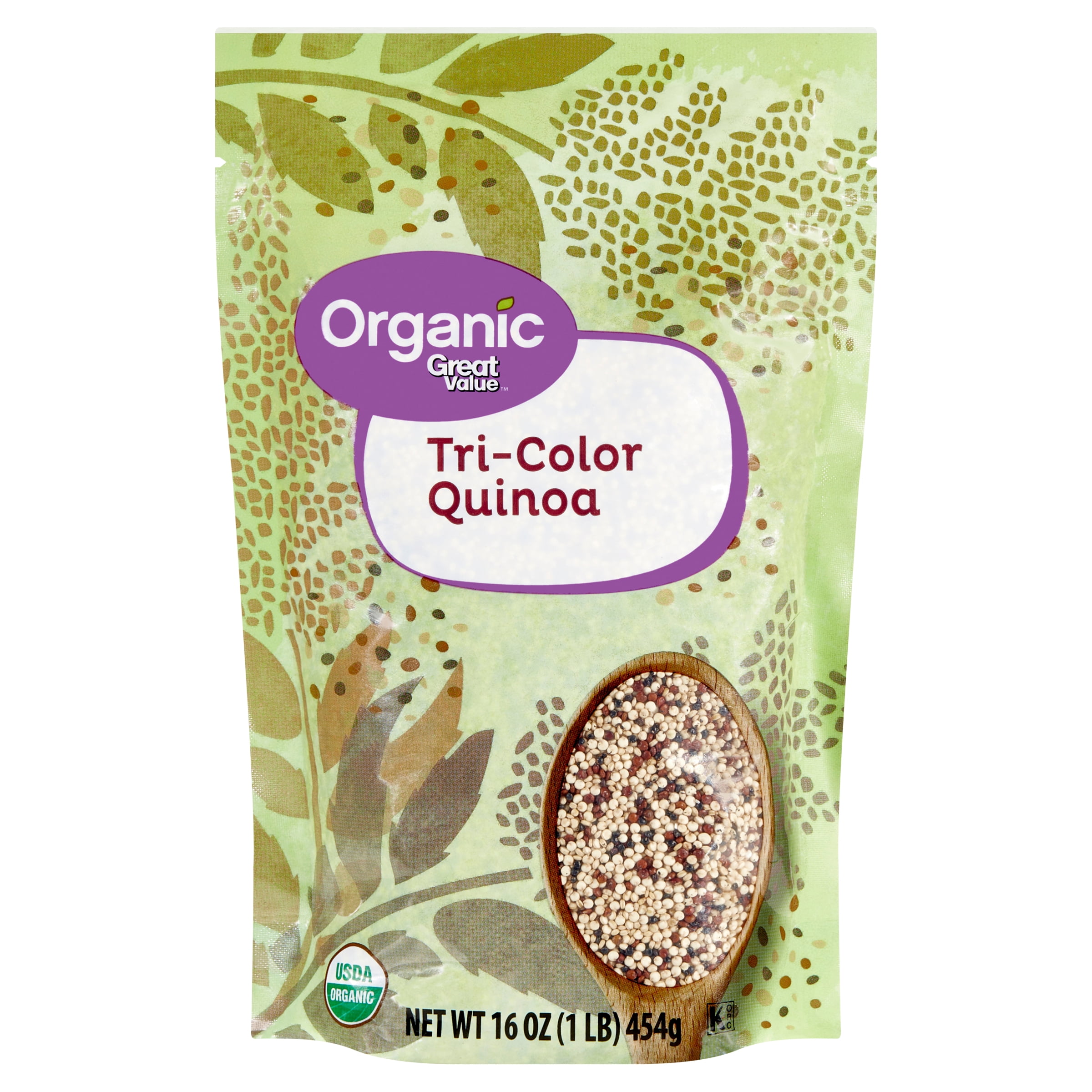 Great Value Organic Tri-Color Quinoa, 16 oz - Walmart.com