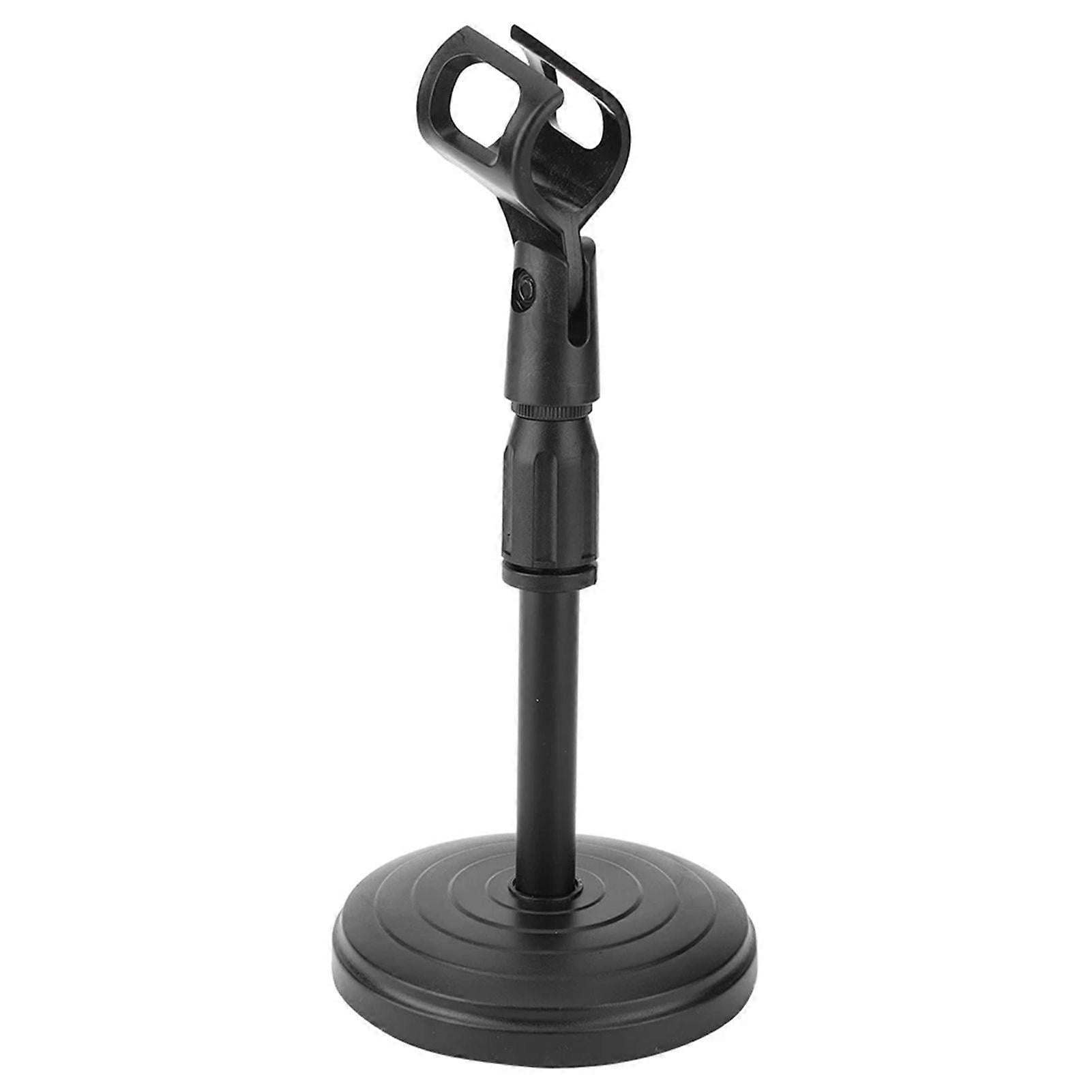 Adjustable Desktop Microphone Stand with Mic Clip, Ideal for Karaoke ...
