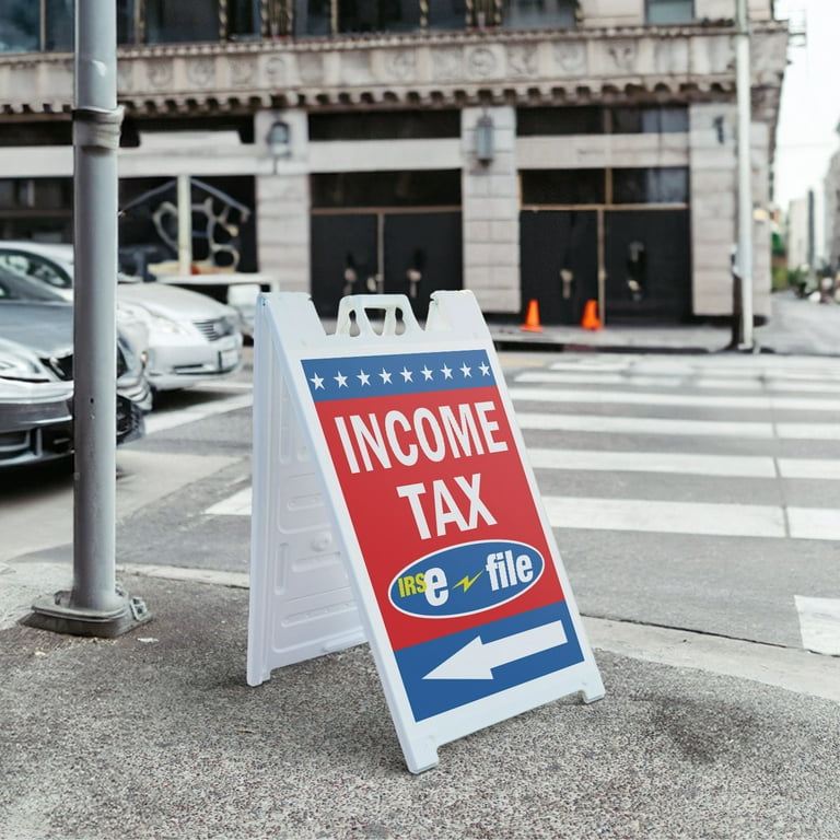 Income Tax Signs