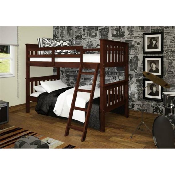 Pivot Direct PD-120-1CP-TT Twin Size Mission Bunk Bed with Tilt Ladder ...