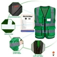 21 colour High visibility viz vest hi vis viz reflective safety vests ...