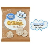 Great Value Iced Oatmeal Mini Cookies, 12 oz, 12 Count - Walmart.com