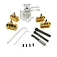 1Set Mini Lathe Tool Holder DIY Tool Lathe Standard Set for Woodworking ...