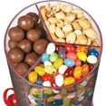 Red Rotating Triple Candy and Nut Dispenser - Party Essential - Walmart.com