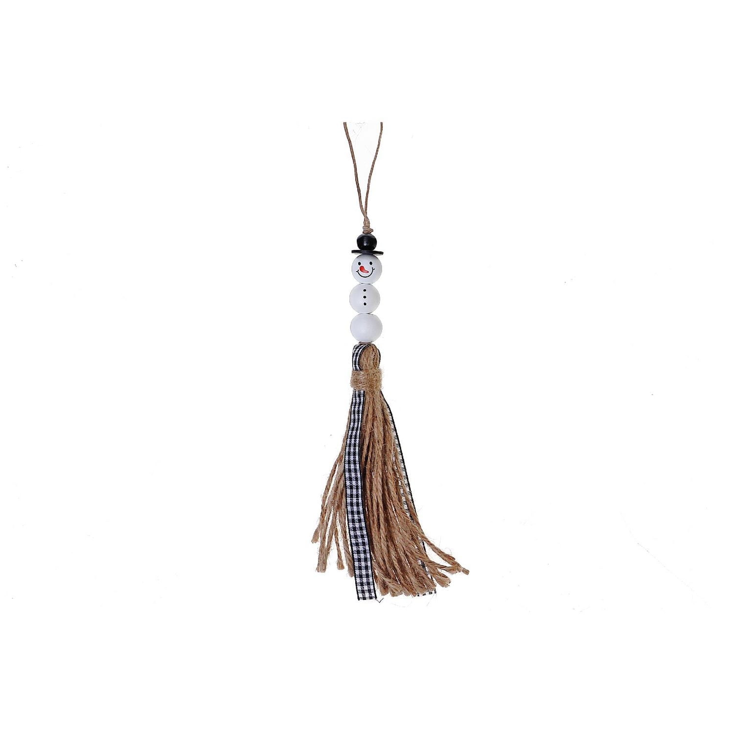 Click here for Ih Casadécor Christmas Beaded Snowman With Tassel... prices