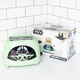 Uncanny Brands Star Wars: Disney's The Mandalorian, Baby Yoda Toaster ...