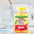 Spring Valley Proactive Support Omega-3 Mini from Fish Oil Dietary Supplement Mini Softgels ...