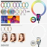 Bower Wireless Creator 12-inch Collapsible RGB LED Ring Light for ...