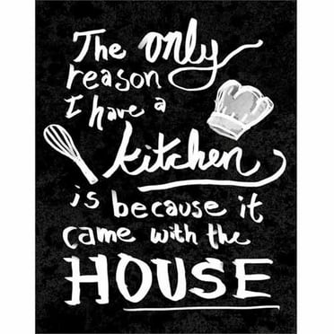 Wood Canvas Sign Wall Hanging, Kitchen Conversions Chart Wall Art Sign ...