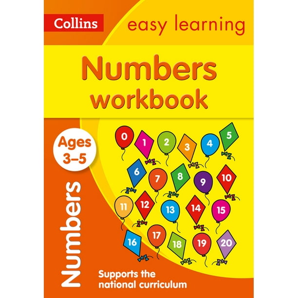 Collins Easy Learning Preschool: Numbers Workbook: Ages 3-5 (Paperback ...