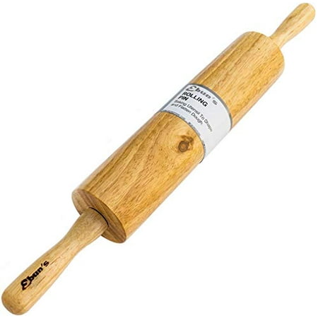 Ebuns Rolling Pin for Baking Pizza Dough, Pie & cookie - classic ...