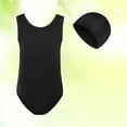 Coerni Girls One Piece Swimsuits Solid Color Ruched Bathing Suit for ...