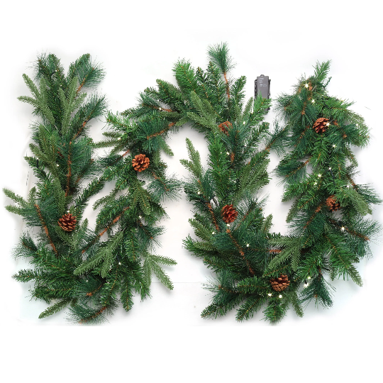 Lighted Mantel Garland Products