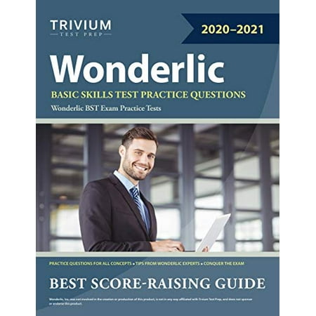 Wonderlic Basic Skills Test Practice Questions: Wonderlic BST Exam ...