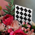 3drose, Black and White Abstract Geometrical Star Pattern Background, 6 ...
