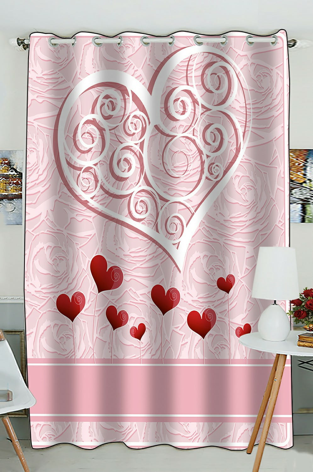 ECZJNT Invitation card design Wedding card Blackout Window Curtain ...