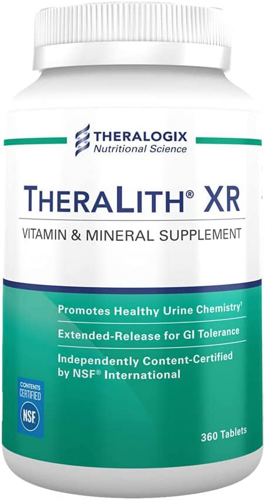 Theralogix TheraLith XR Calcium Oxalate Reduction Supplement | Kidney ...