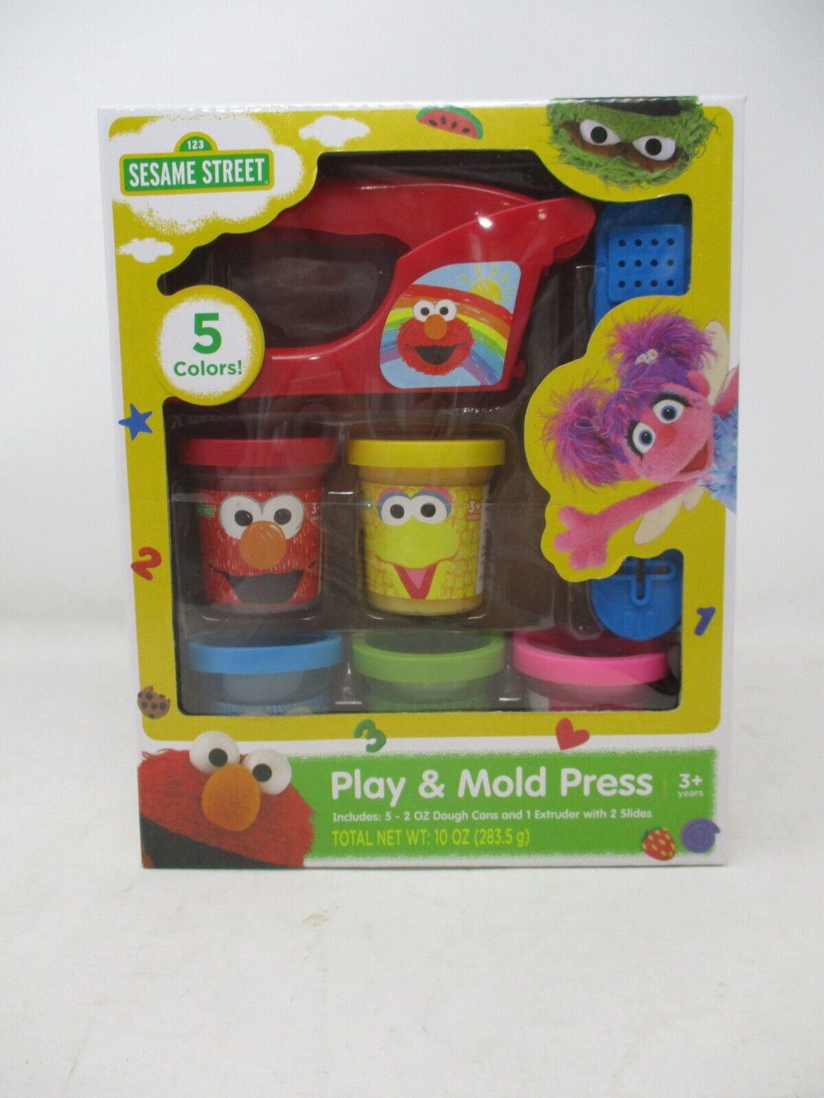Sesame Street Play & Mold Press Play Set - Walmart.com