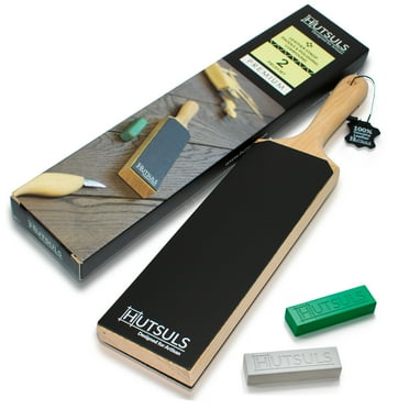 SHARPAL 205H Leather Strop Kit: Double-sided, Polishing Compound, Angle ...