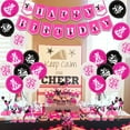 Cheerleading Birthday Party Decorations for Girls Rose Red Black ...
