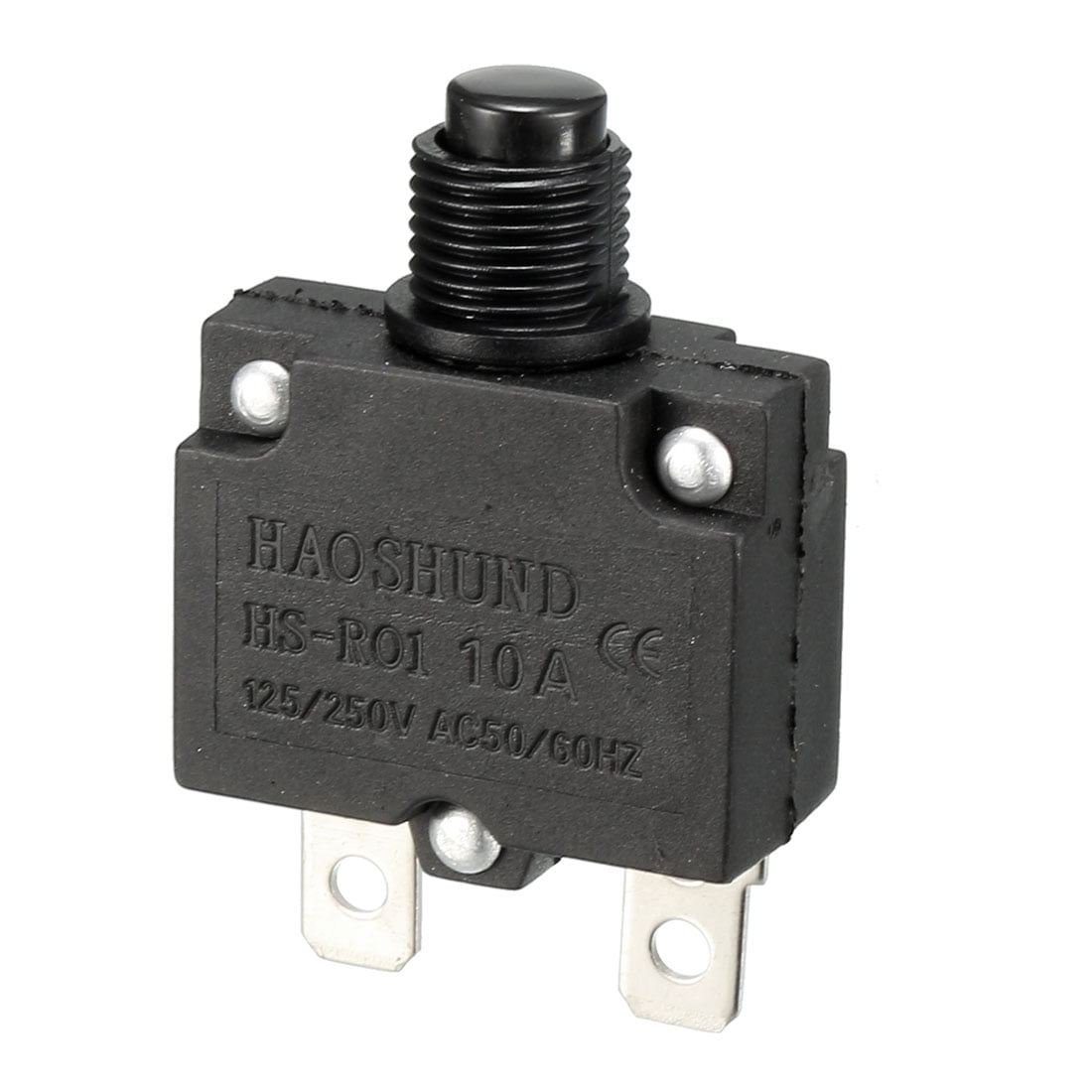 Unique Bargains Spare Part 2 Terminals HS-R01 Momentary Press Button ...